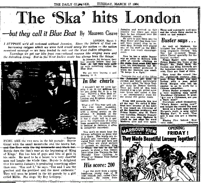 Origins of the Word Ska – Heather Augustyn